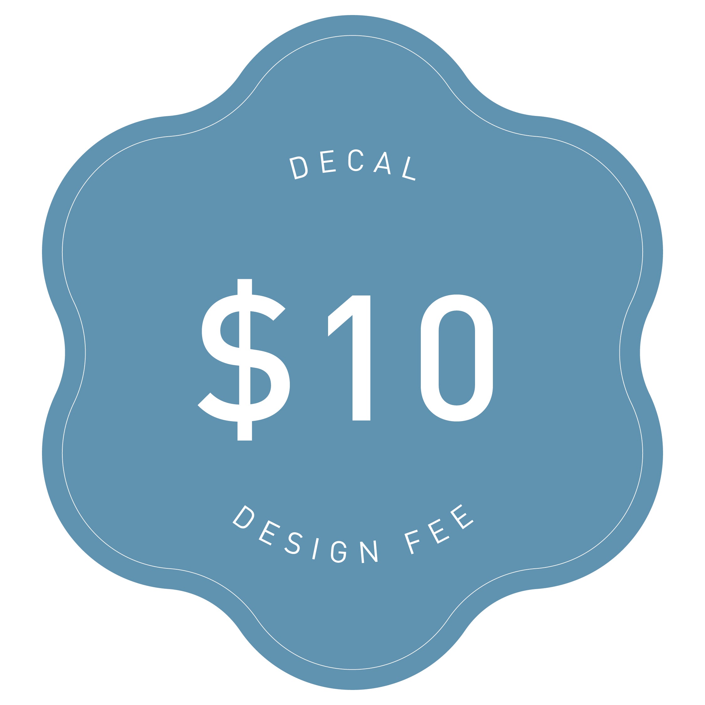 Design Fee - Decal – Sea and Paper Creative Studio