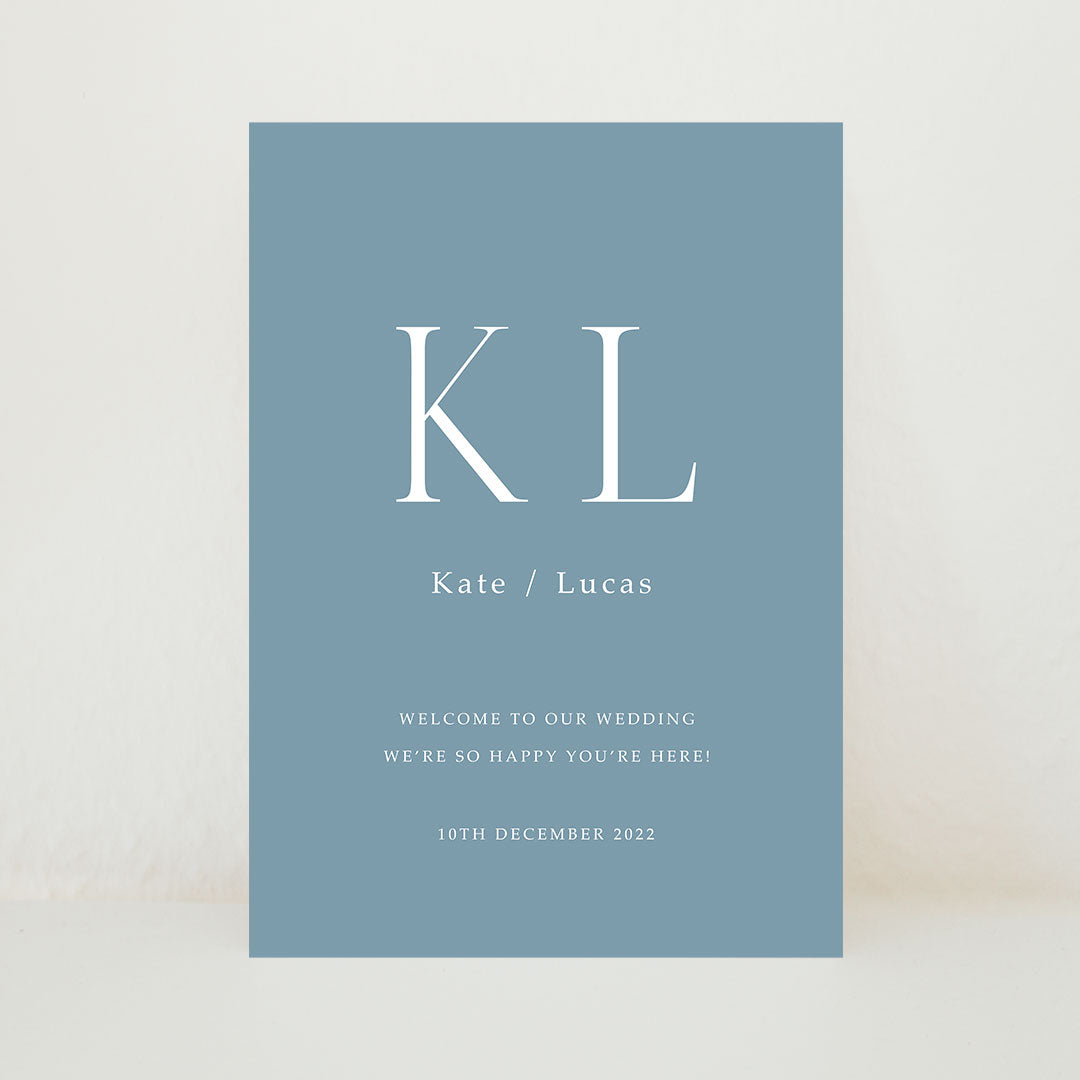 Calm - Welcome Sign – Sea and Paper Creative Studio