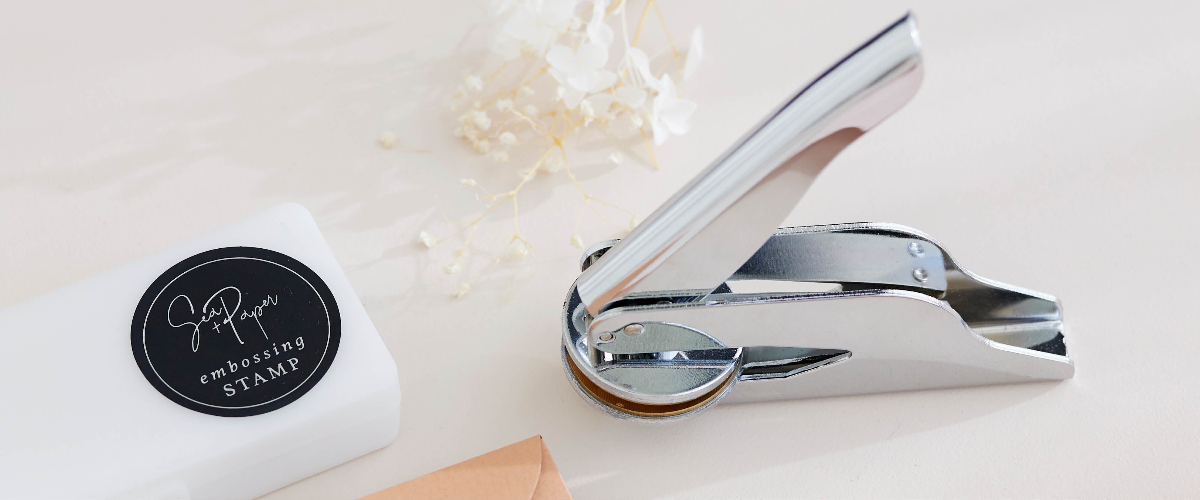 Embossing stamps: Our magic new personlised tool – Sea and Paper ...