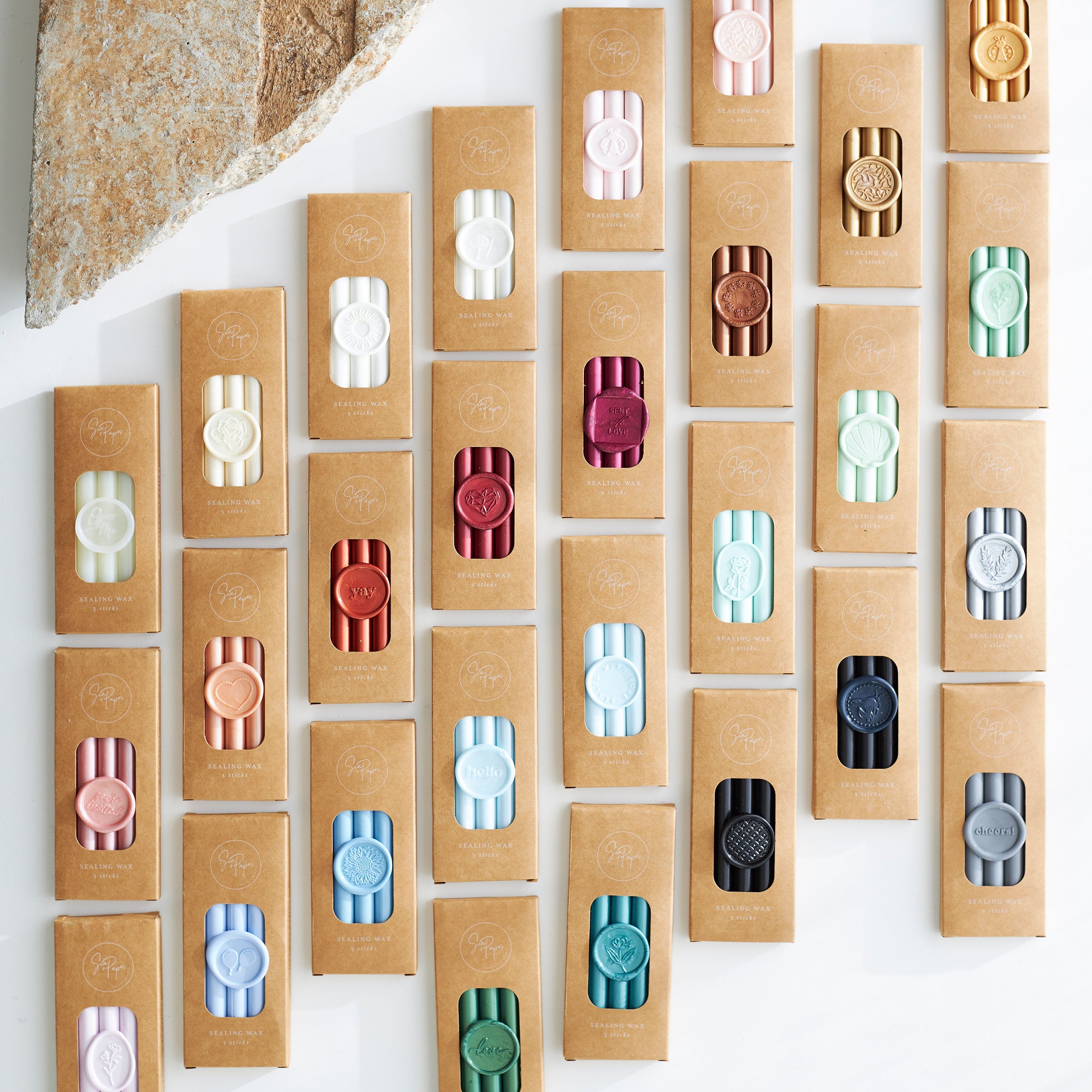 Ivory - Sealing Wax Sticks – Sea and Paper Creative Studio