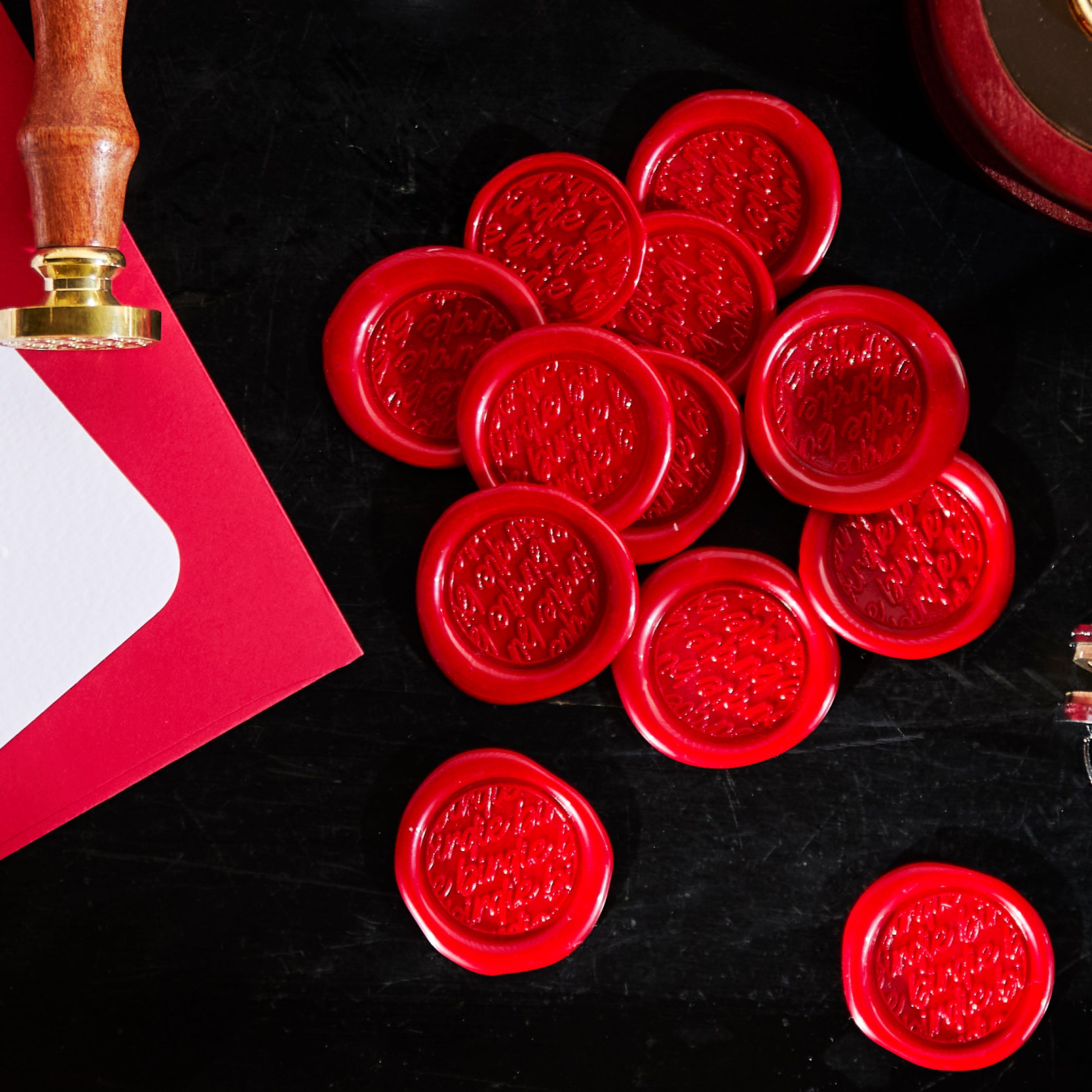 Branded Self-Adhesive Wax Seals – Sea and Paper Creative Studio