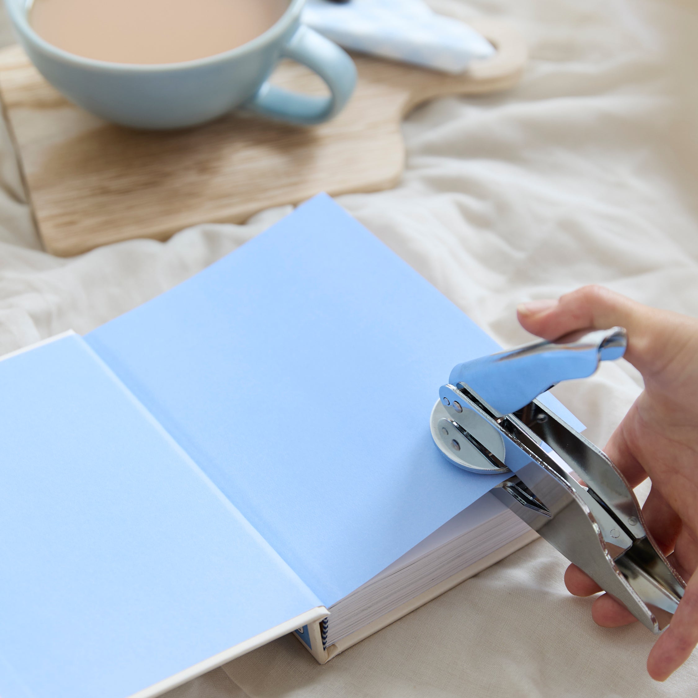 Custom Library Embossing Stamp – Sea and Paper Creative Studio