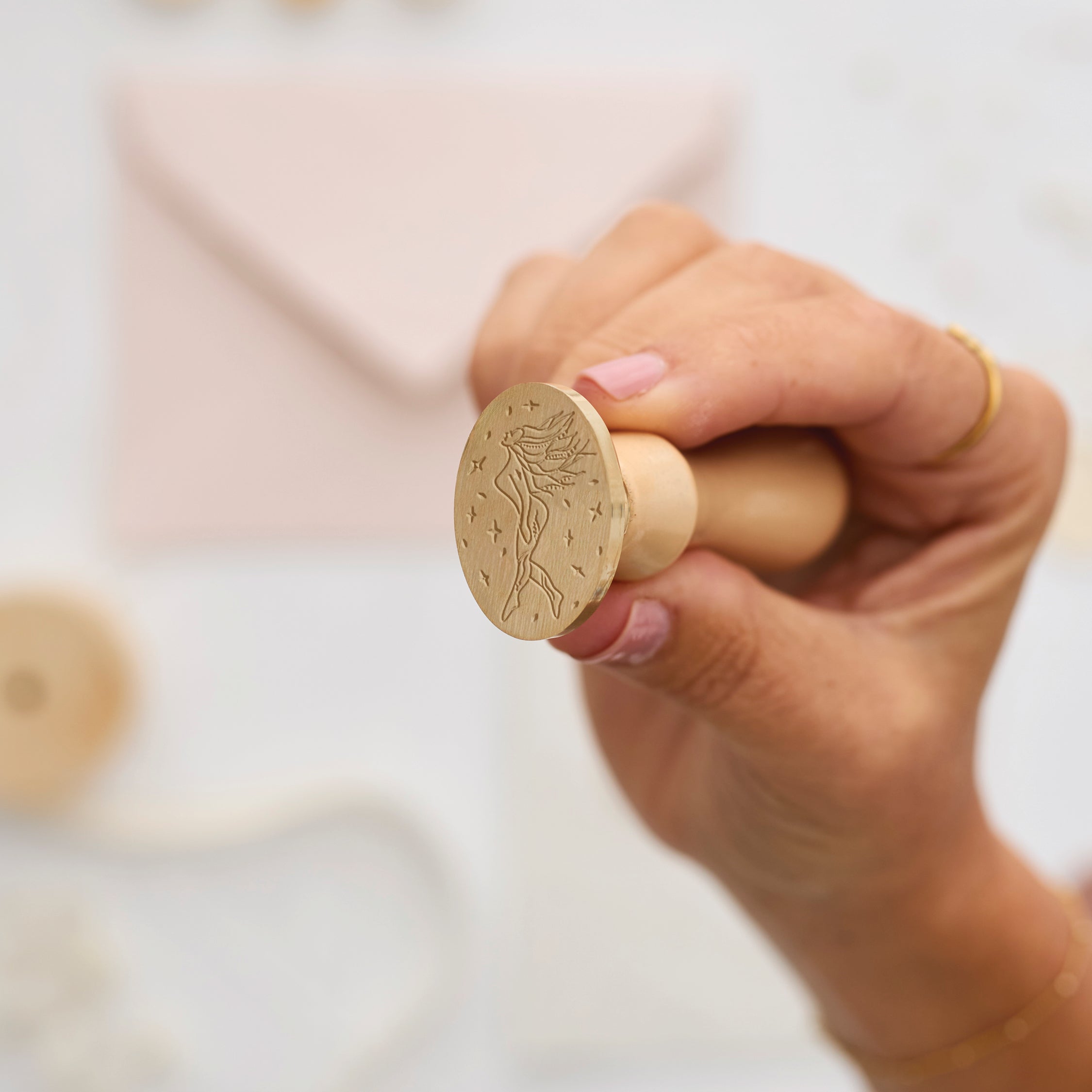 Wax Seal Stamp - Goddess Oval – Sea and Paper Creative Studio