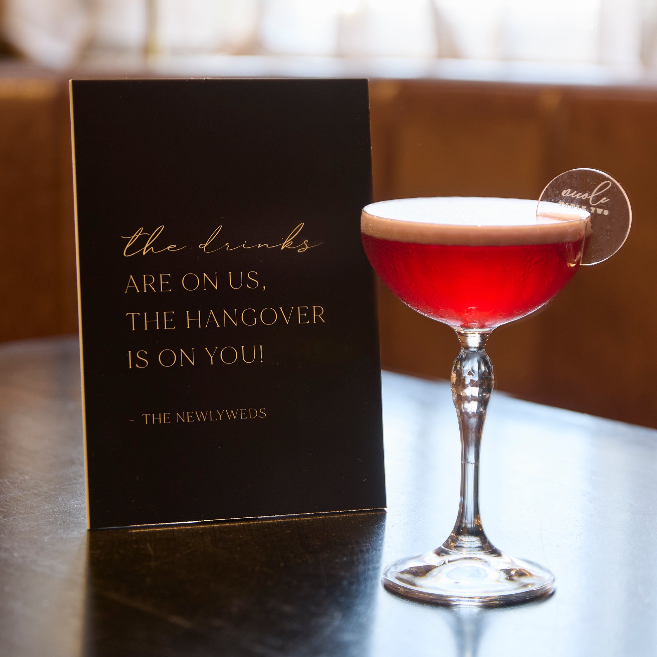 Ready-Made Bar Sign – Sea and Paper Creative Studio