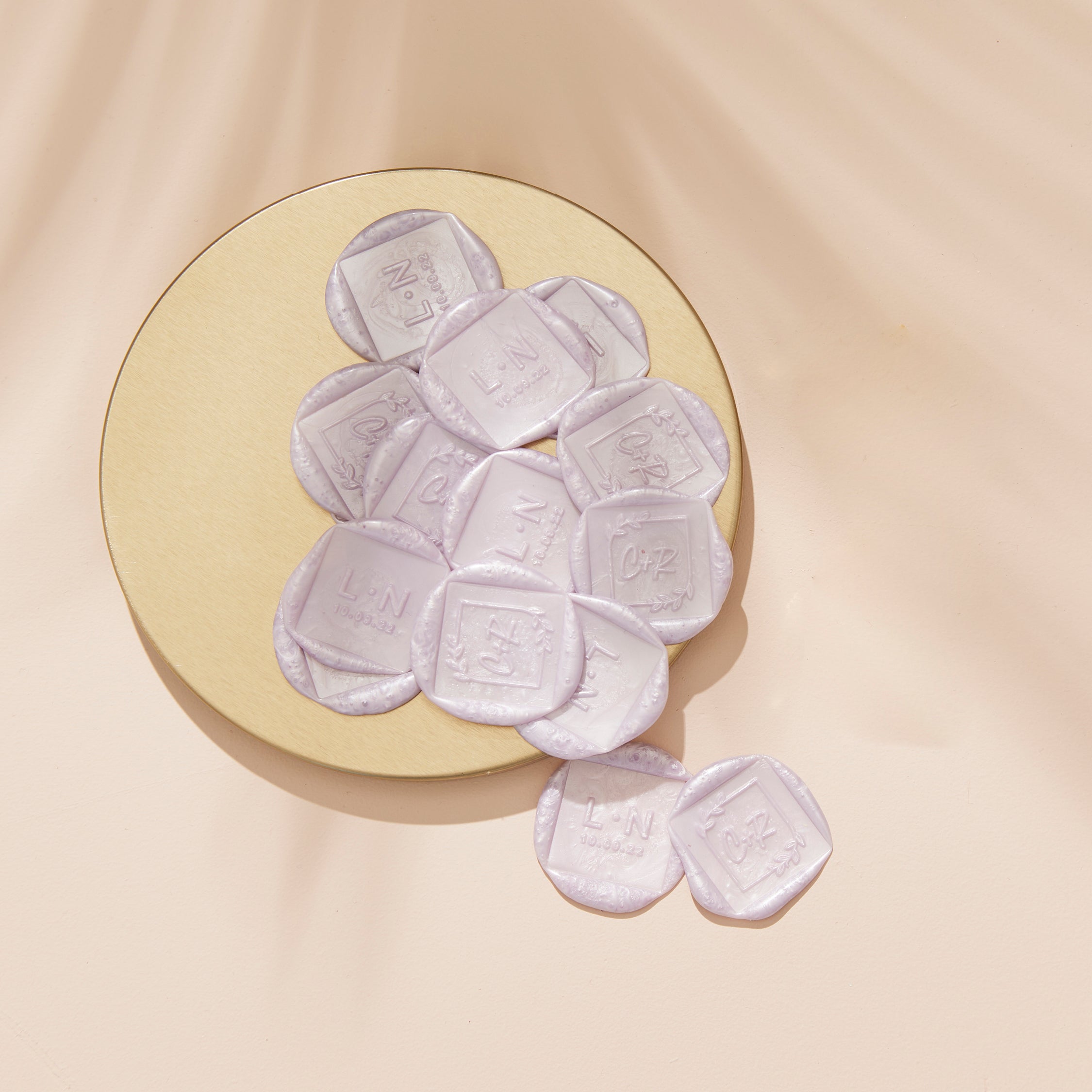 Custom Self-Adhesive Wax Seals - Square – Sea and Paper Creative Studio