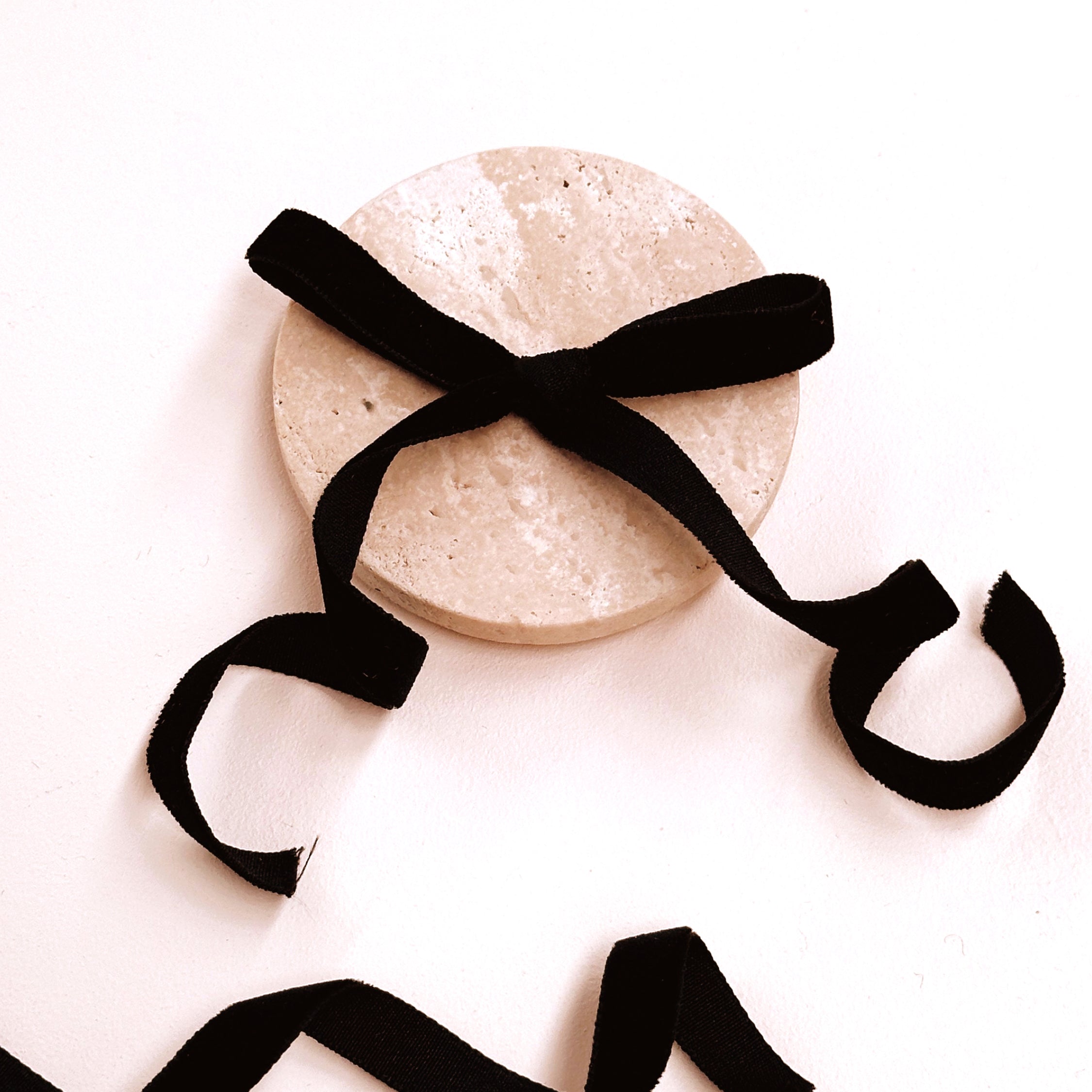 Velvet Ribbon Roll - Black – Sea and Paper Creative Studio