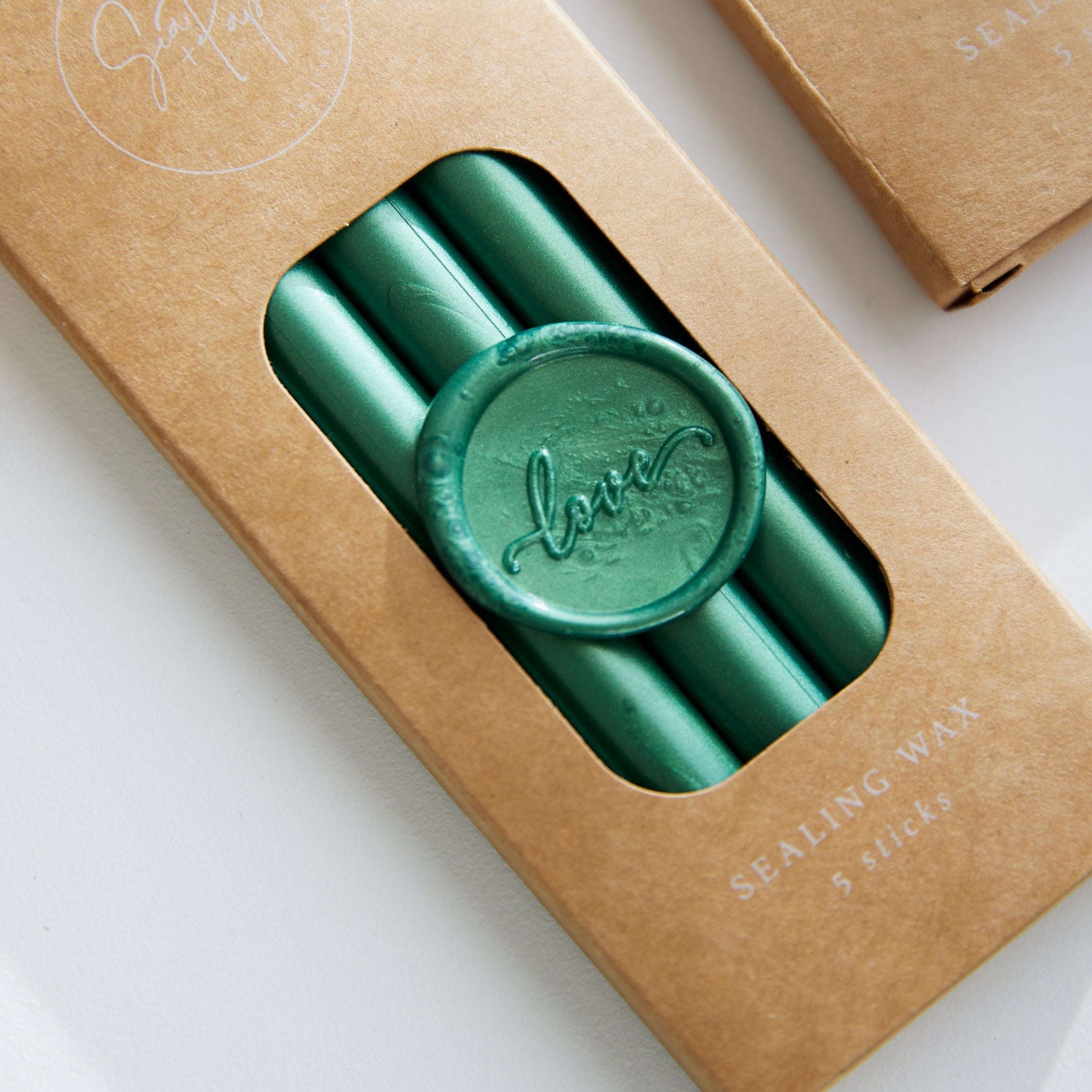 Pearl Green - Sealing Wax Sticks – Sea and Paper Creative Studio