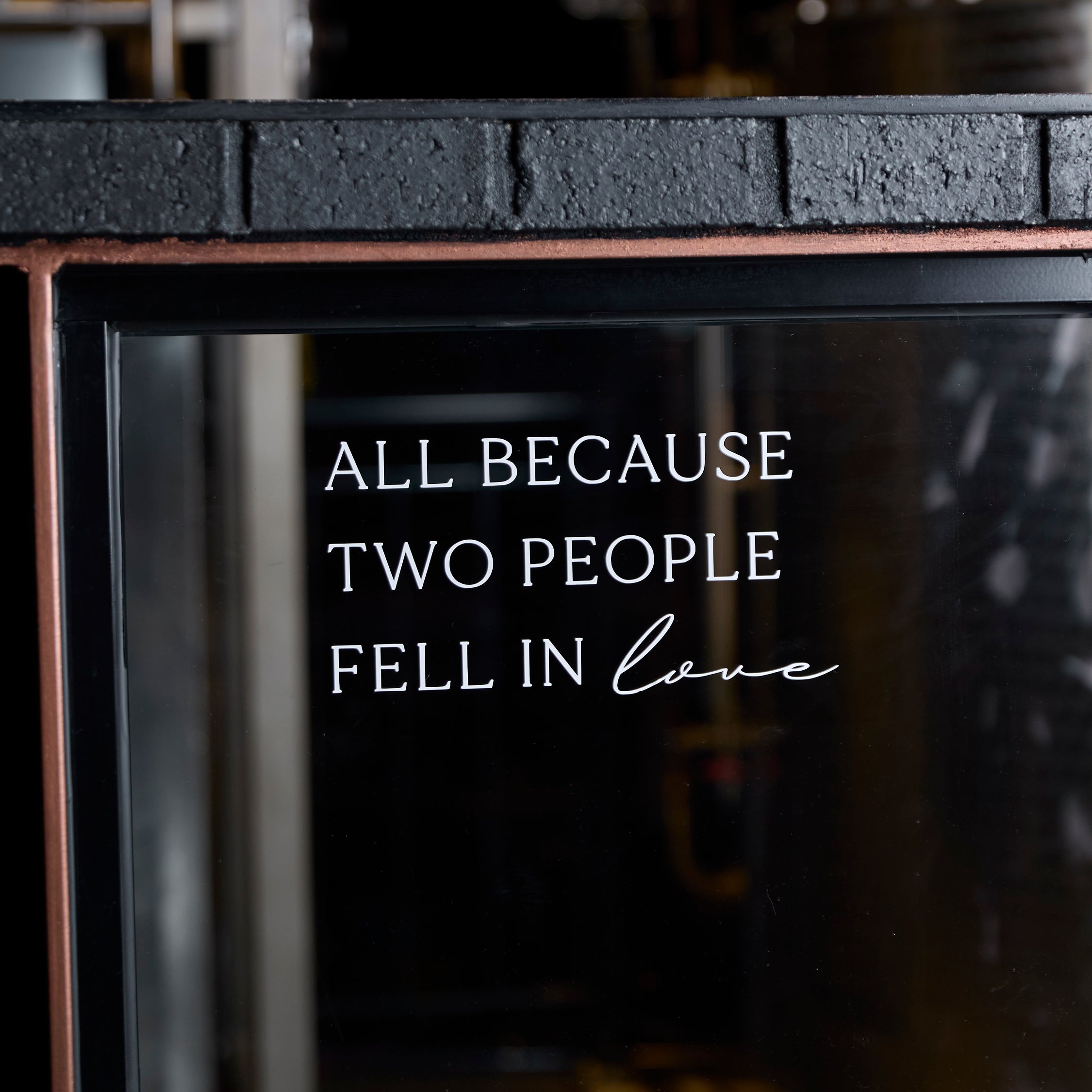 Custom Mirror Decal – Sea and Paper Creative Studio