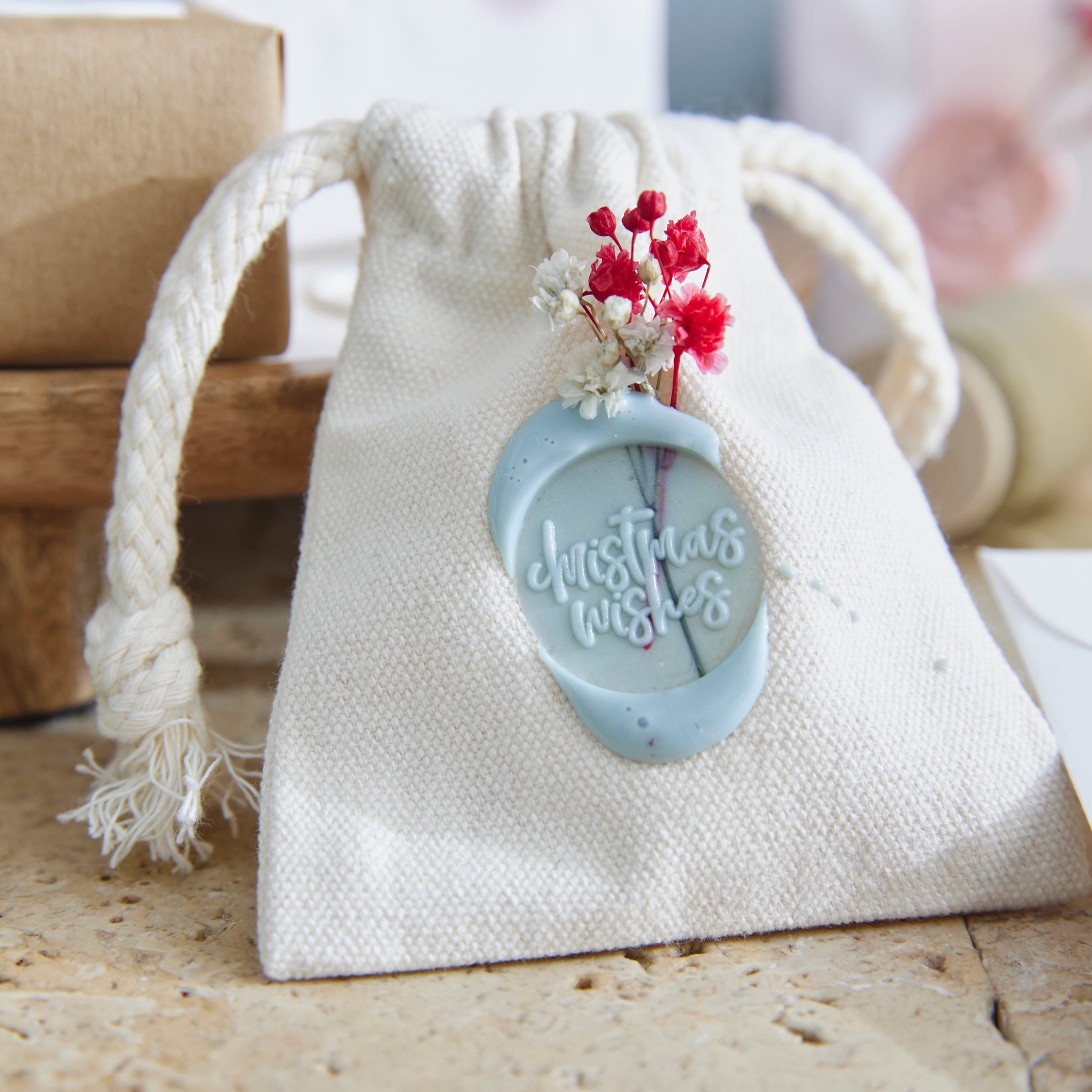 Small Linen Drawstring Bag - 3pk – Sea and Paper Creative Studio