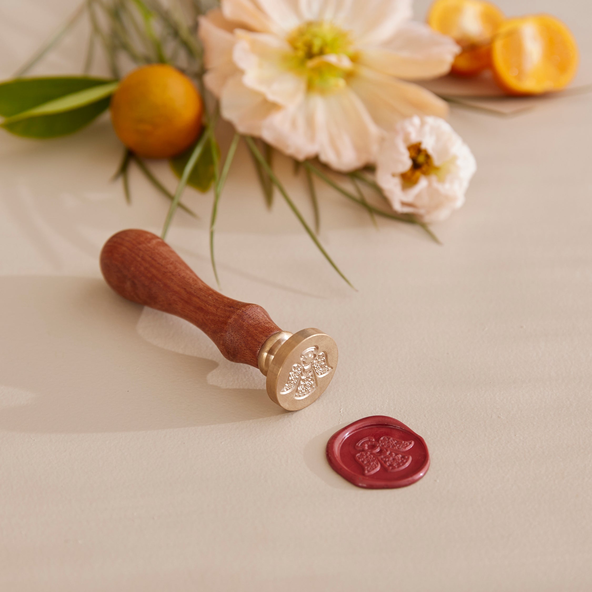 Wax Seal Stamp - Angel – Sea and Paper Creative Studio