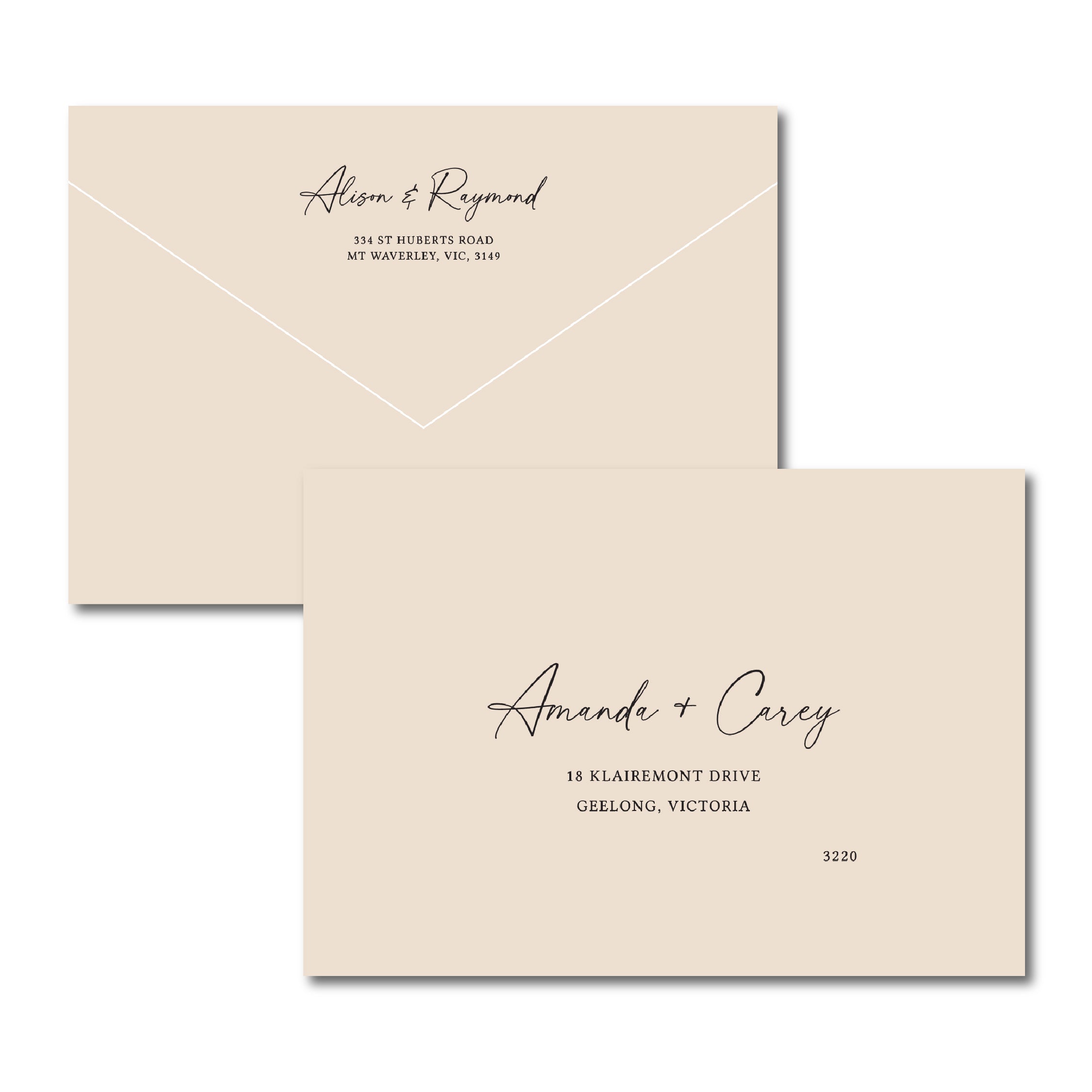 Envelope Printing – Sea and Paper Creative Studio