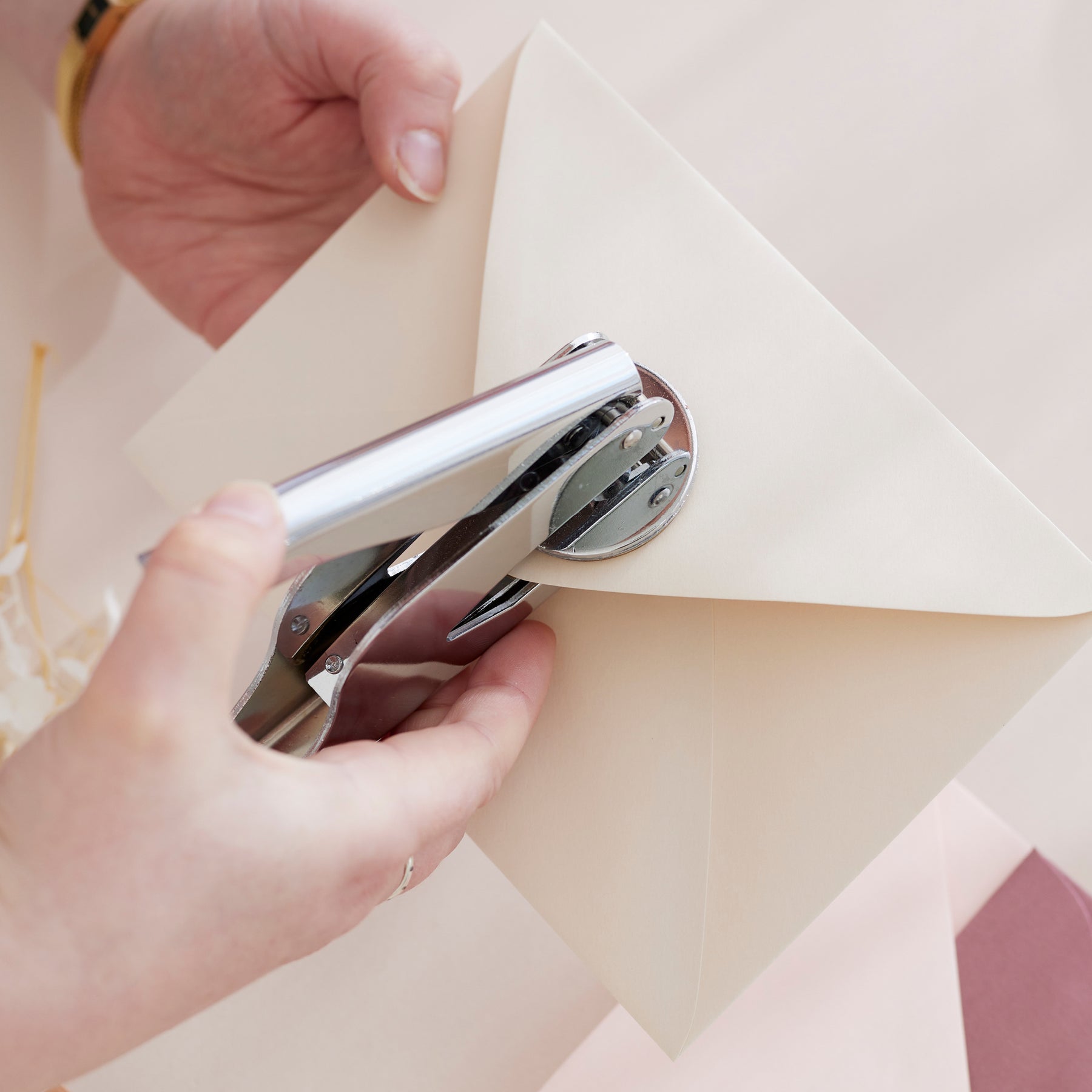 Custom Template Embossing Stamp
