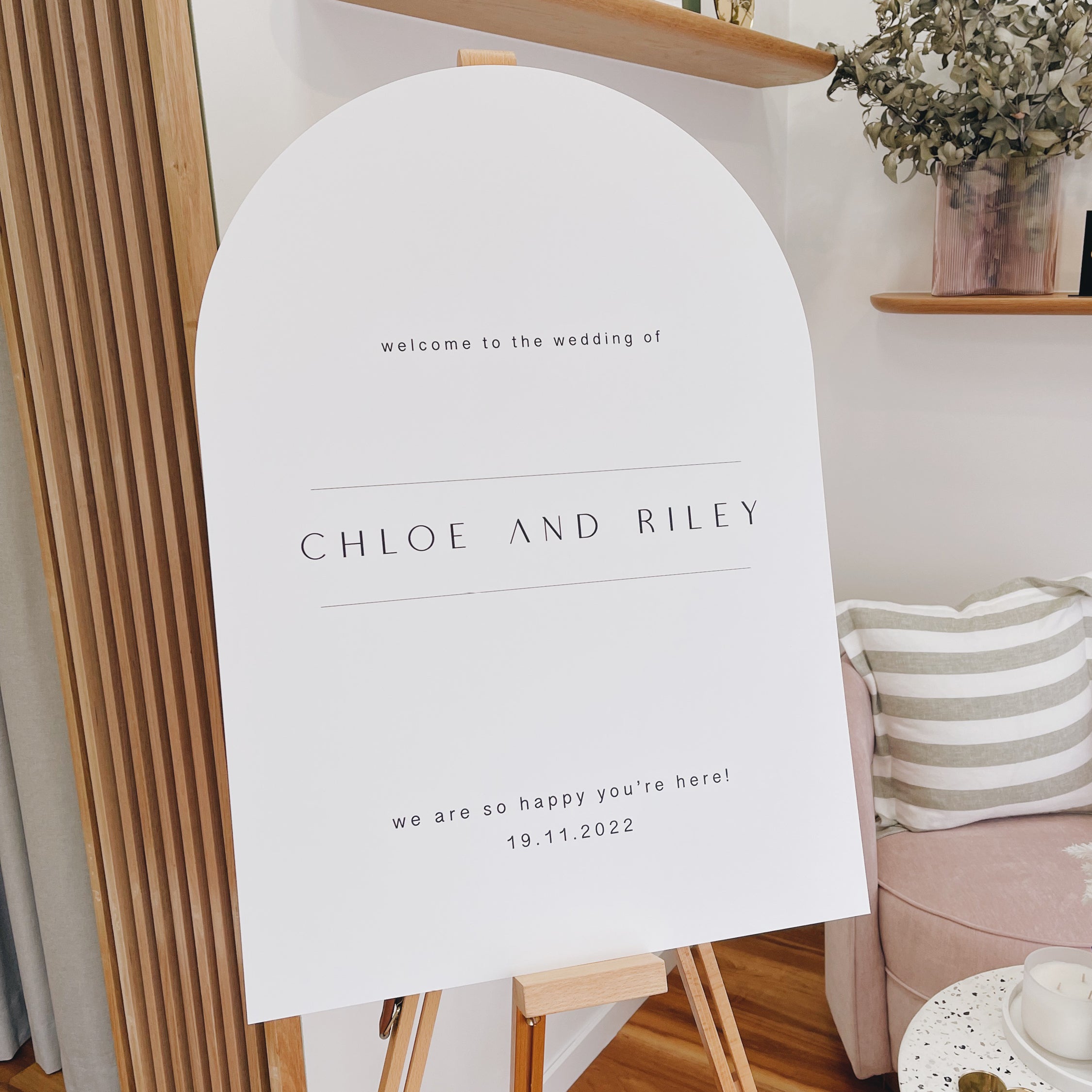 Willow - Welcome Sign – Sea and Paper Creative Studio