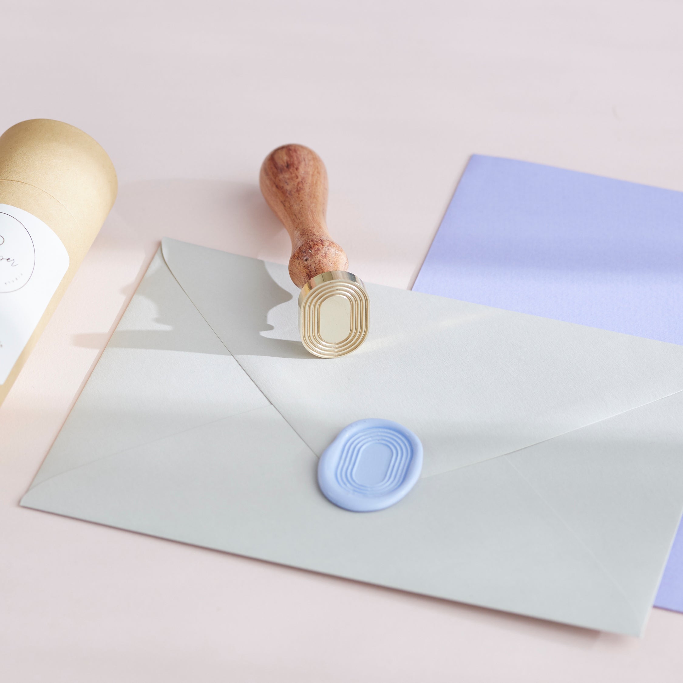 Wax Seal Stamp - Rings Double Arch – Sea and Paper Creative Studio