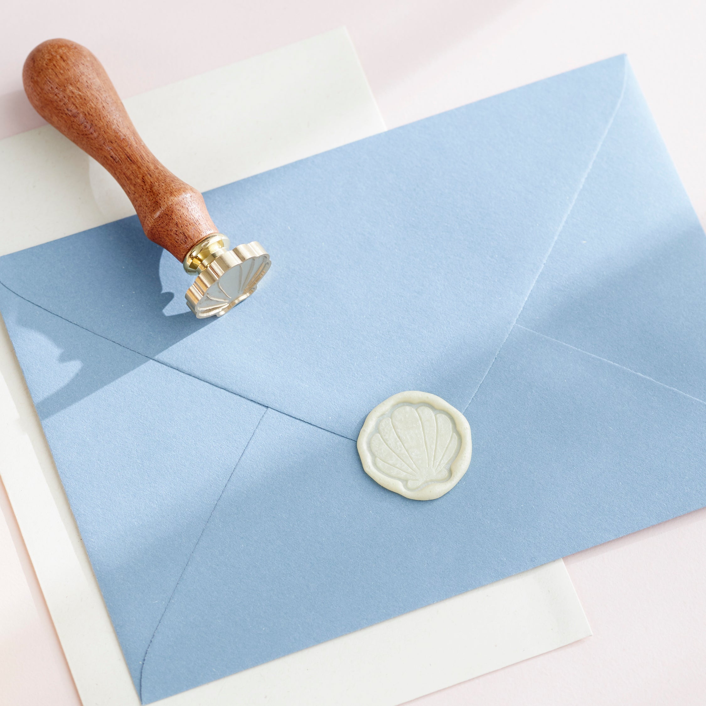 Wax Seal Stamp - Seashell Shape – Sea and Paper Creative Studio
