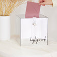 Acrylic Wishing Well - Mirror Silver